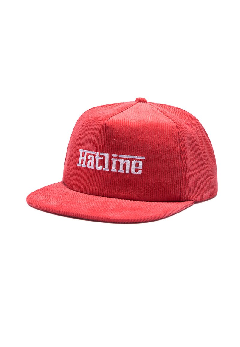 Hatline Lab AUTOMOBILE - 5 -PANEL UNSTRUCTURED SNAPBACK - Cap - red/rød ...