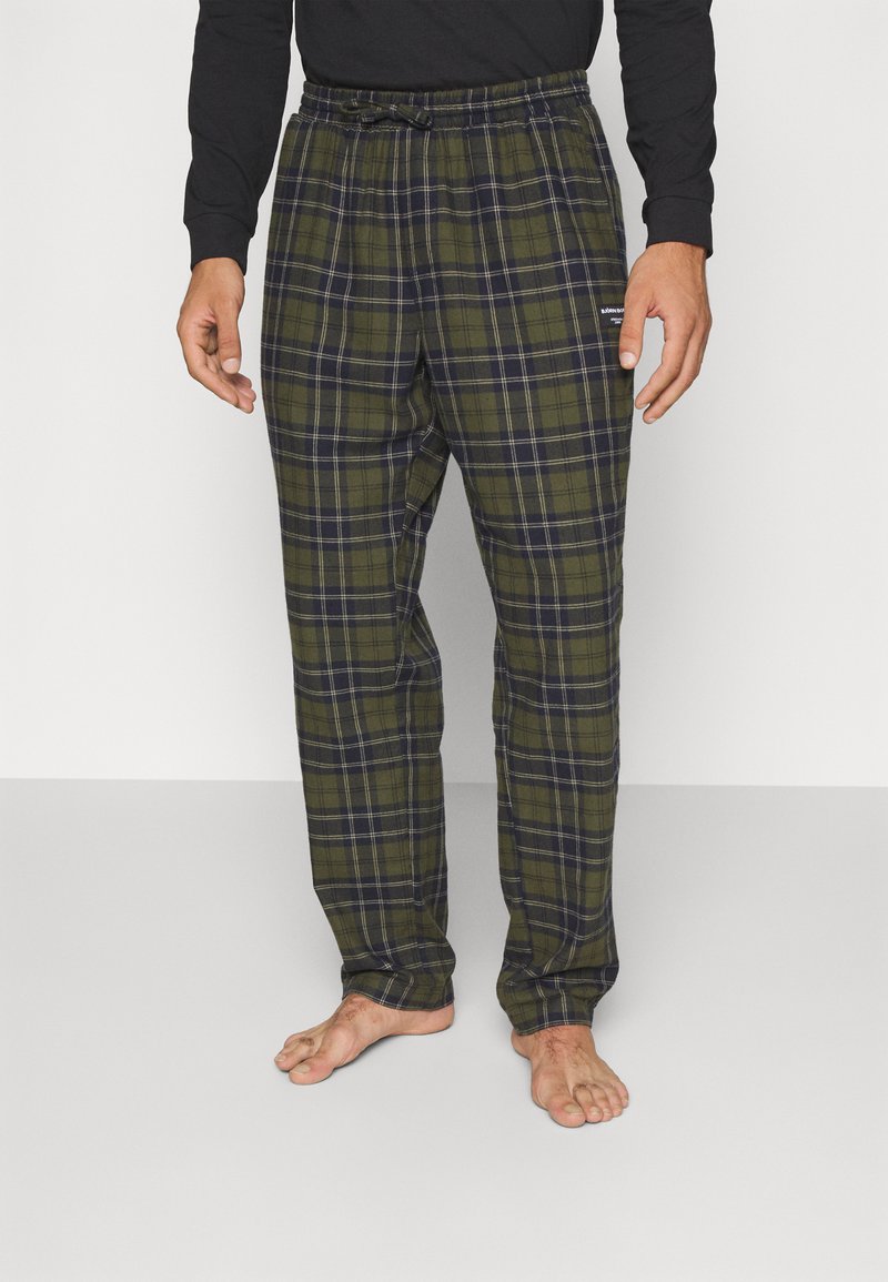 Björn Borg CORE PYJAMA PANT - Bas de pyjama - forest/vert foncé ...