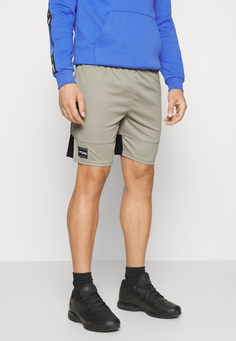 Puma FIT ULTRABREATHE - Sports shorts - birch tree/khaki - Zalando