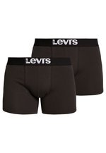 Levi's® SOLID BASIC BOXER 2 PACK - Onderbroeken - jet black/zwart - Zalando.nl