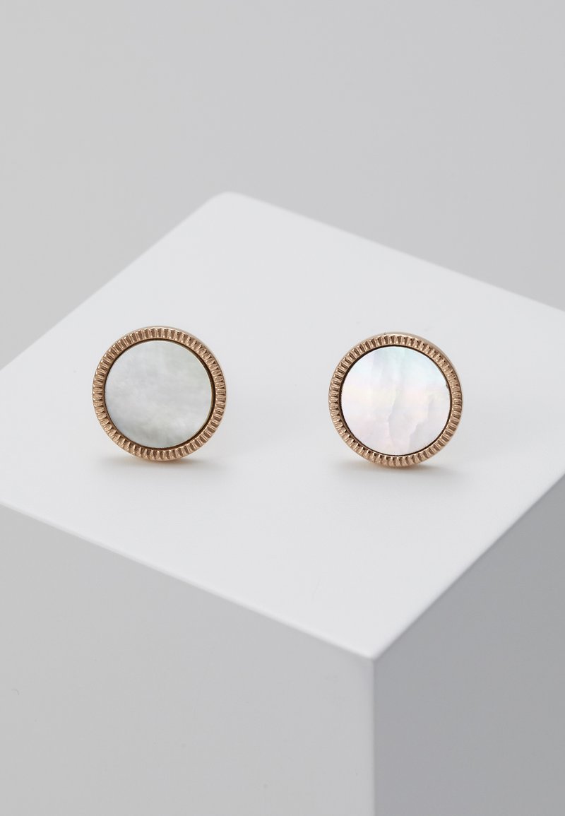 Fossil VINTAGE ICONIC - Earrings - rose gold-coloured - Zalando.co.uk