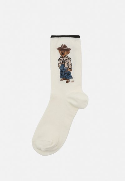 Polo Ralph Lauren ANKLE SOCK 6 PACK - Ponožky - white/bílá - Zalando.cz