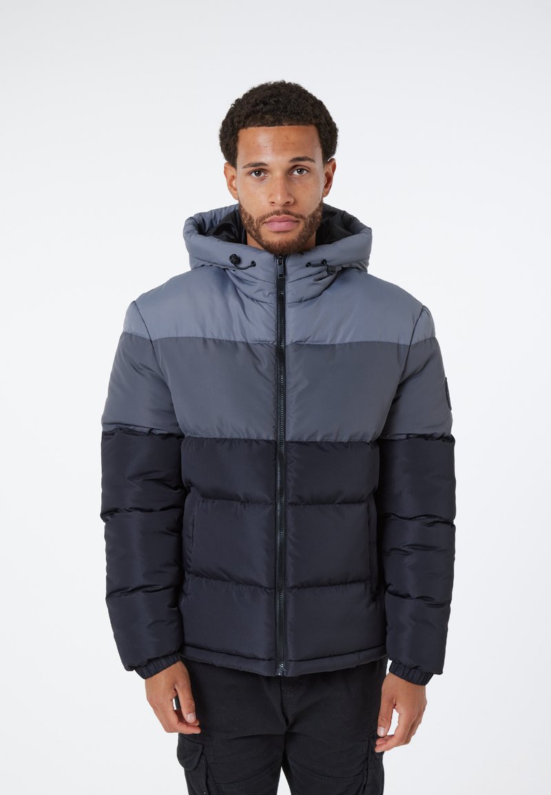 CLOSURE London RACER PUFFER JACKET - Chaqueta de invierno - black/negro ...