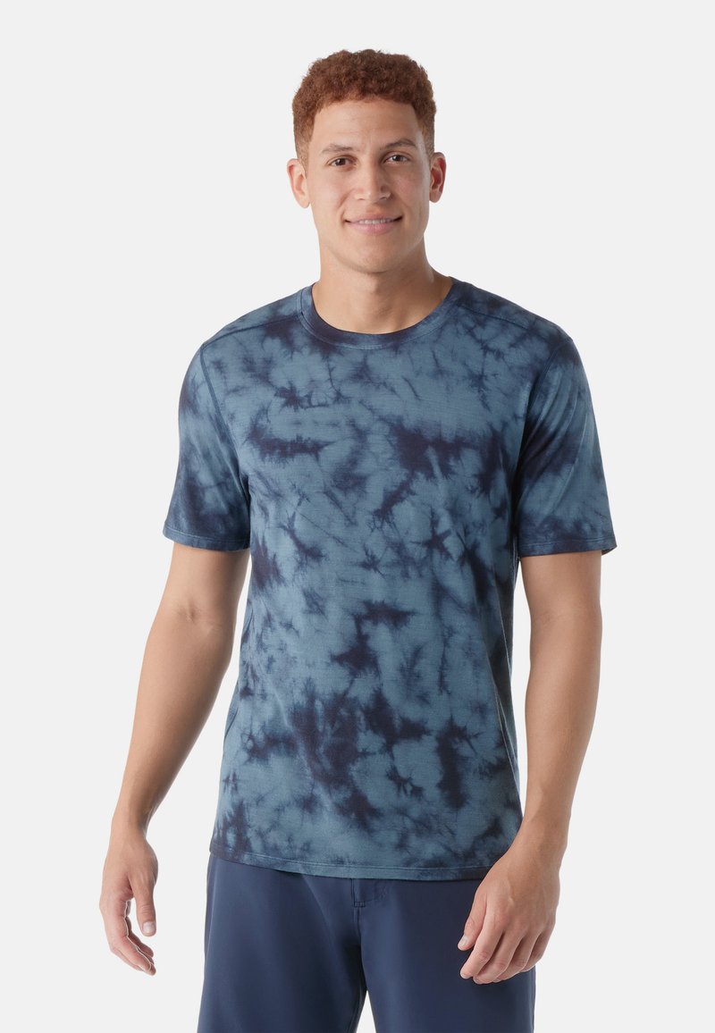 Smartwool MERINO SHORT SLEEVE - T-shirts basic - pewter blue wash/grå ...