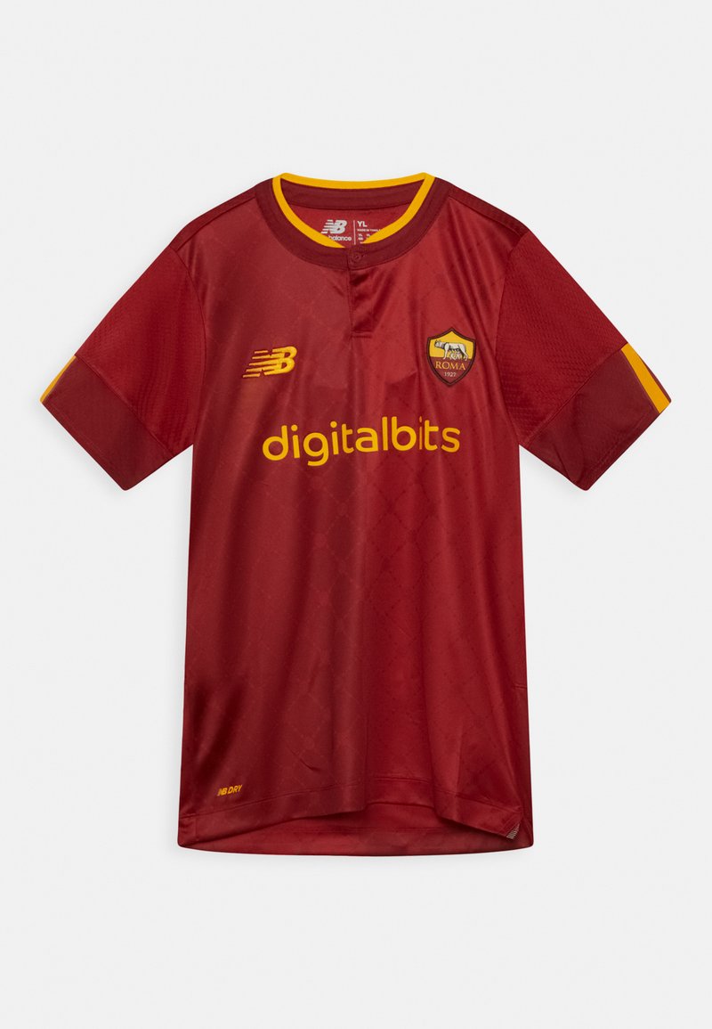 New Balance AS ROMA HOME UNISEX - Club wear - red - Zalando.co.uk