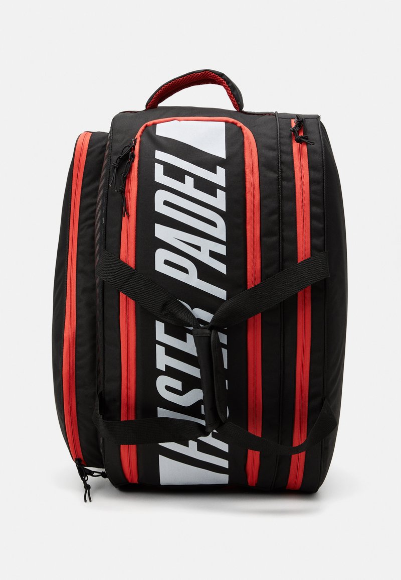 Puma NOVA ELITE PADEL BAG - Sports bag - black/active red/white/black ...