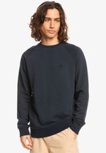 Quiksilver ESSENTIALS CREW RAGLAN - Sweatshirt - navy blazer/dunkelgrau ...