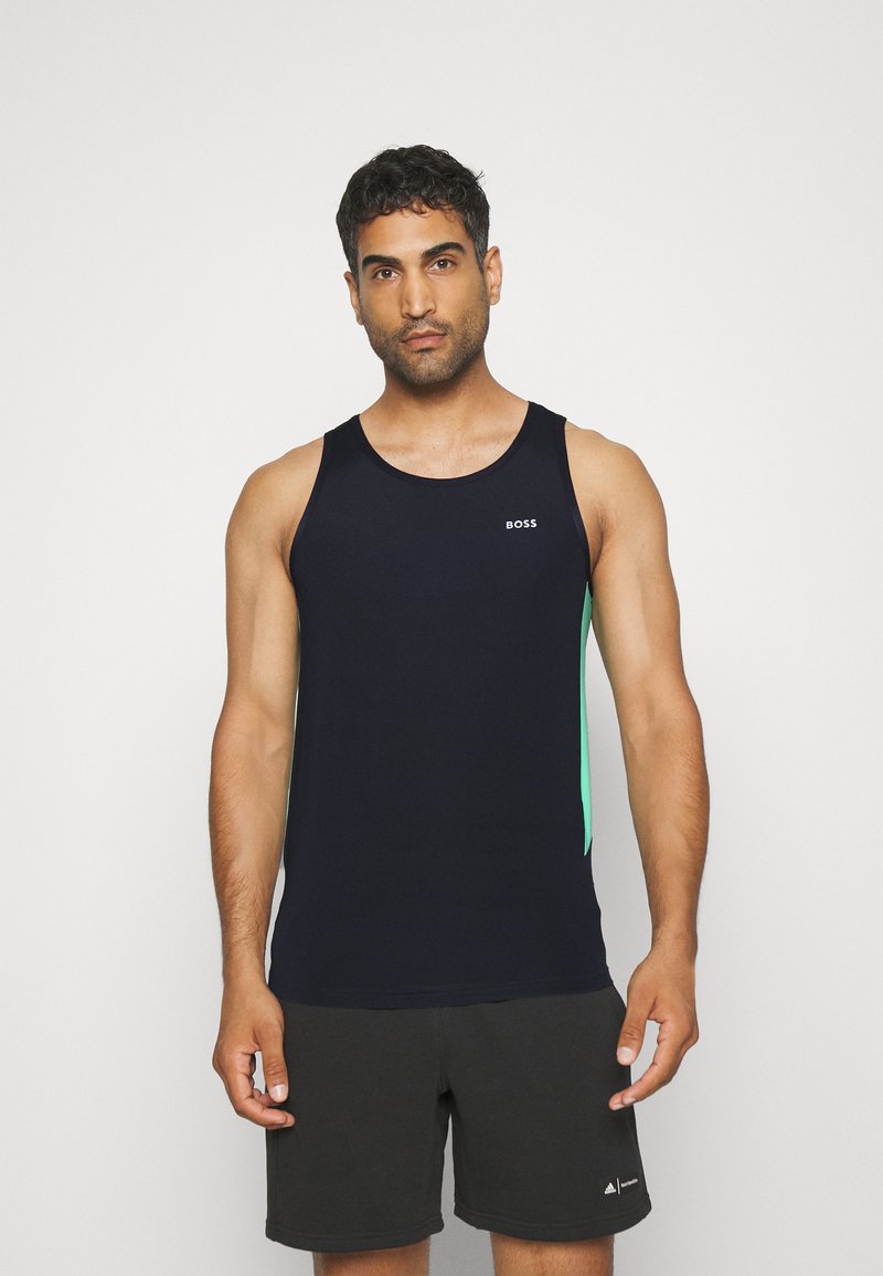 BOSS TAANK ACTIVE - Débardeur - dark blue/bleu marine - ZALANDO.BE