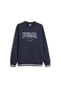 Puma SQUAD MIR RUNDHALSAUSSCHNITT - Sudadera - navy/azul - Zalando.es