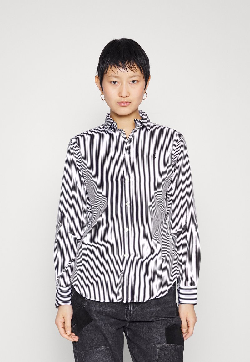 Polo Ralph Lauren LONG SLEEVE BUTTON FRONT SHIRT - Button-down blouse ...