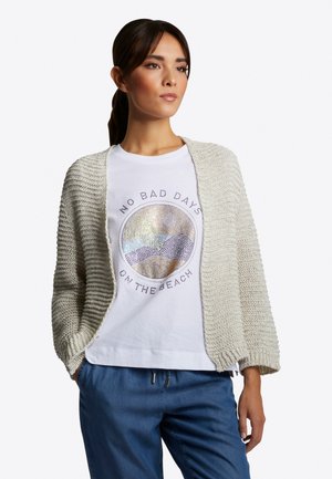 PETER HAHN Cardigan - weiß/bianco - Zalando.it