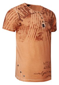 Rusty Neal T-Shirt print - camel - Zalando.de
