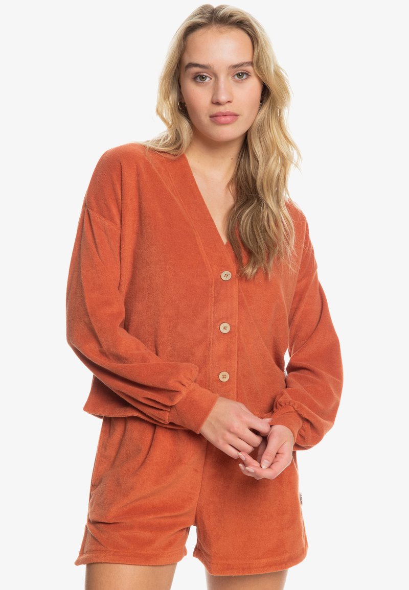 Roxy THREES COMPANY - Cardigan - bakedclay/brown - Zalando.de