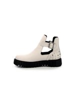 Kickers CUIR KICK FANTASY - Platform ankle boots - blanc/white - Zalando
