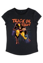 Henry Tiger X MEN WOLVERINE WEBS - T-Shirt print - black/schwarz ...