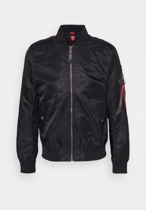 Alpha Industries MA-1 PUCKERED - Bomberjacke - black/schwarz - Zalando.at