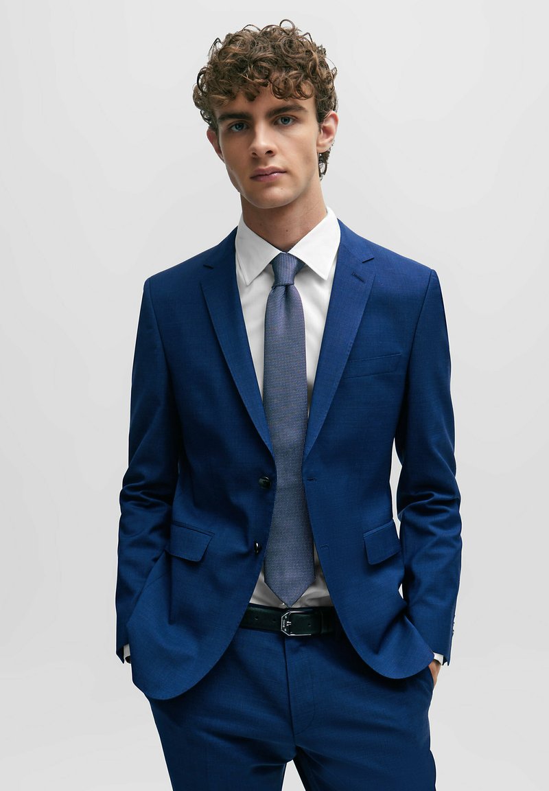 BOSS Krawatte - dark blue four/dunkelblau - Zalando.ch