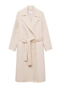 Mango BATIN - Klassisk kappa / rock - off-white/offwhite - Zalando.se