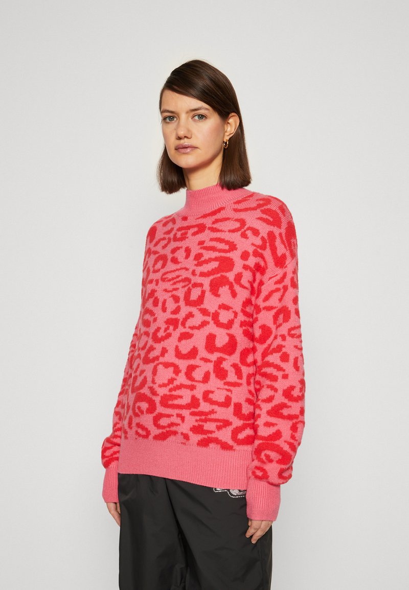 Pieces PCNYNNA - Jumper - hot pink/bittersweet/pink - Zalando.co.uk
