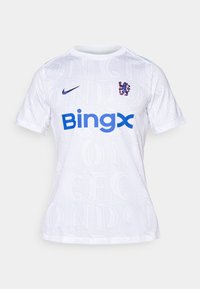 Nike Performance CFC TOP - Football shirt - white/pure platinum/rush ...