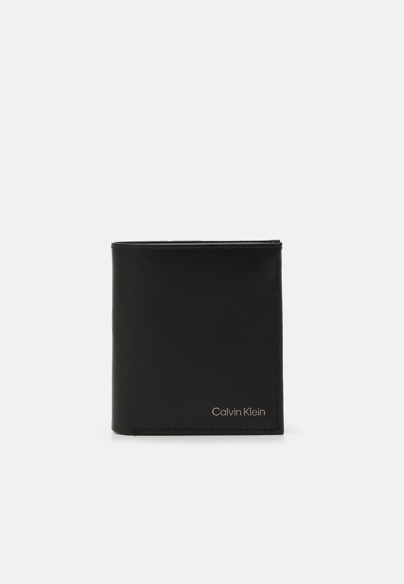 Calvin Klein SMOOTH TRIFOLD COIN - Wallet - black - Zalando