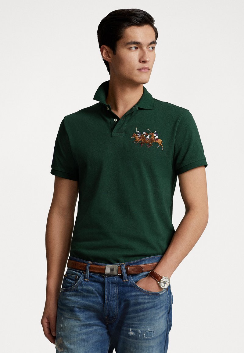 Polo Ralph Lauren CUSTOM SLIM FIT TRIPLE PONY POLO SHIRT - Polo shirt ...