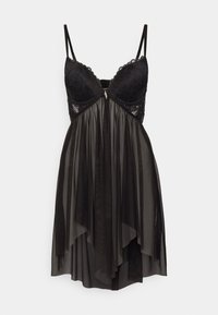 LASCANA NEGLIGÉE - Nachthemd - black/schwarz - Zalando.at