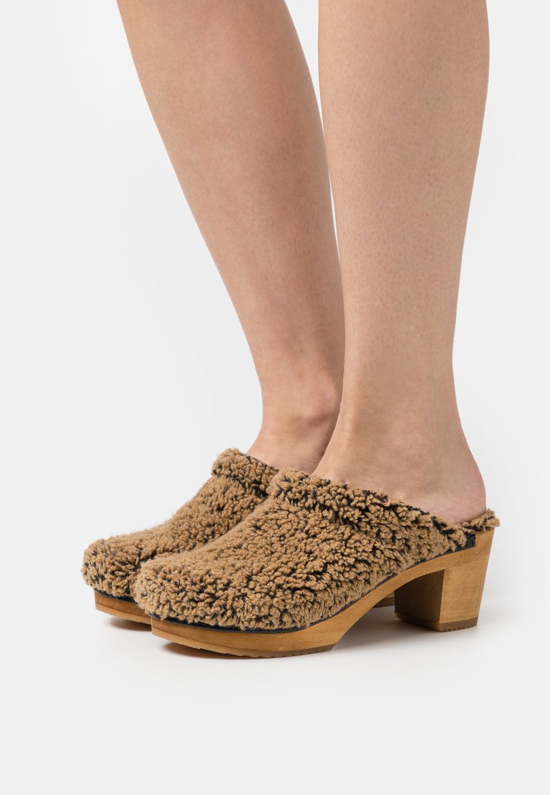 Sanita SHEARLY SQUARE OPEN - Clogs - nature/beige - Zalando.ch