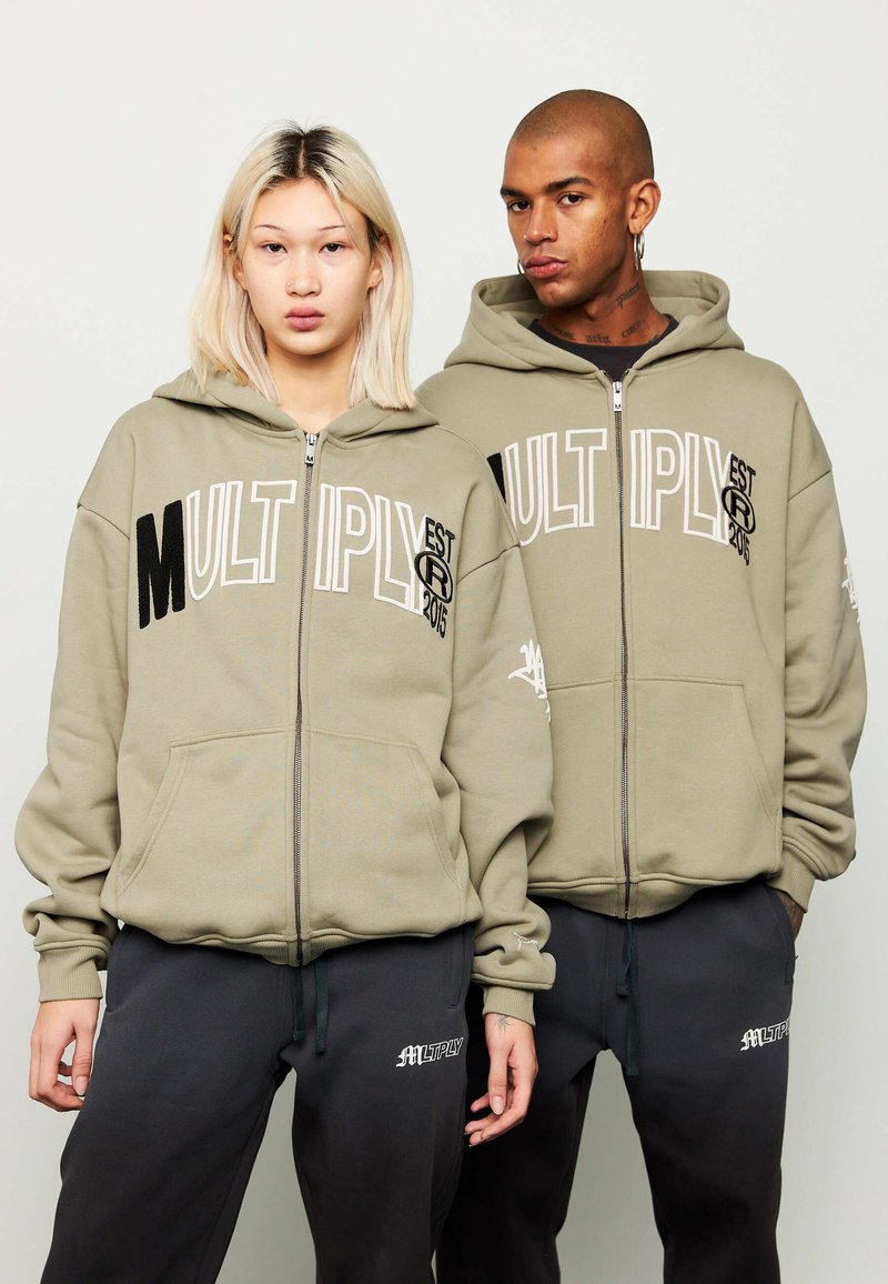 Multiply Apparel EST MPA - Bluza rozpinana/oliwkowy - Zalando.pl