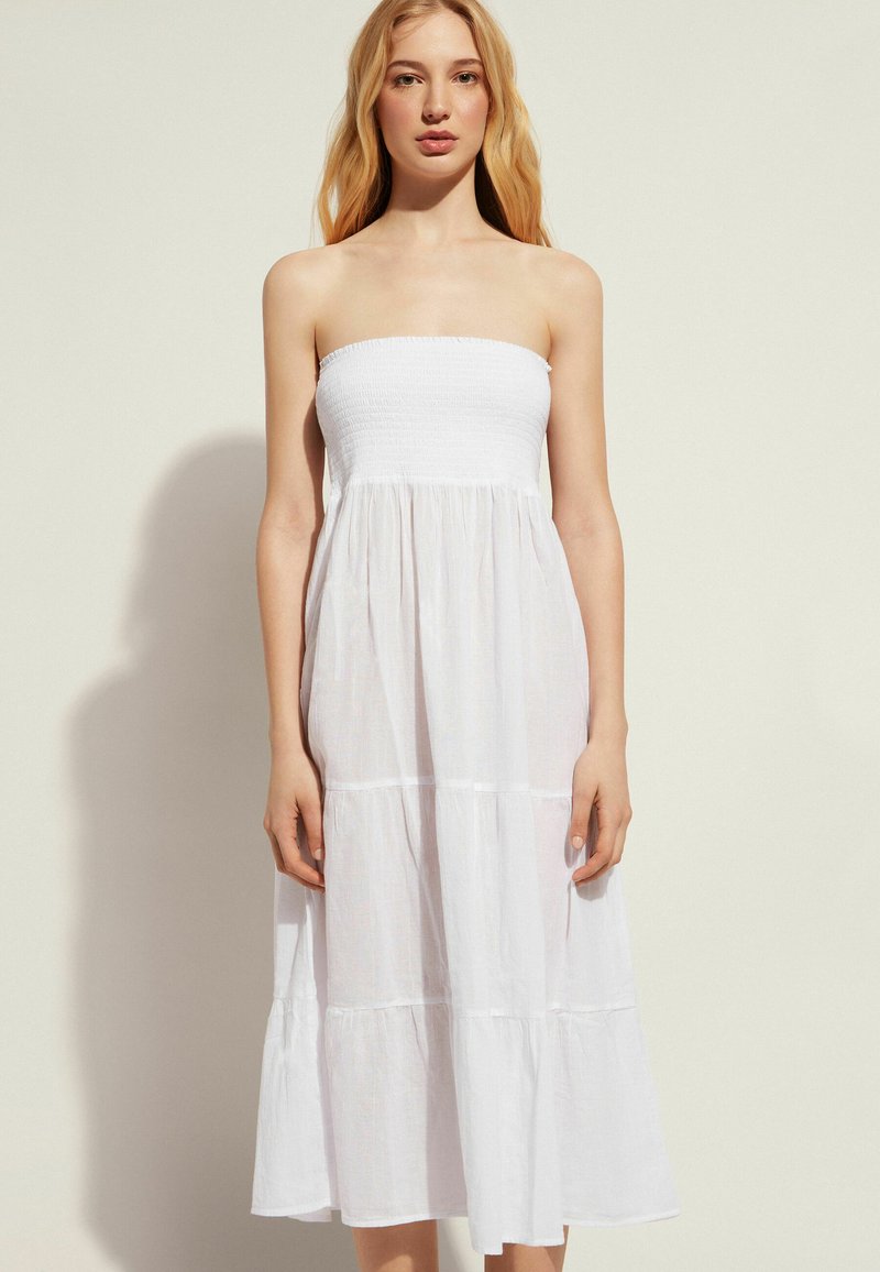 Calzedonia ROCK - Sukienka letnia/biały - Zalando.pl