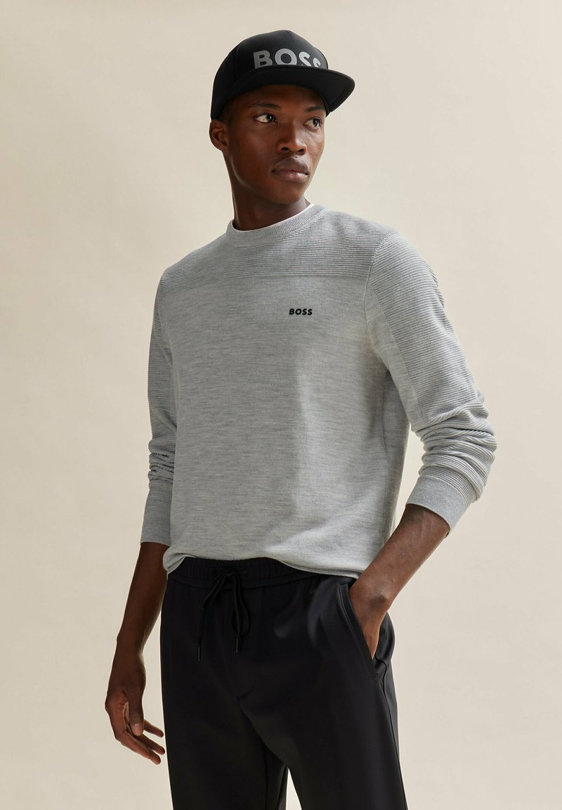 BOSS DEEP-CUTS-MIRRO - Caps - black one/sort - Zalando.dk