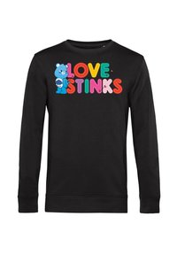 Henry Tiger BEAR LOVE STINKS - Sweater - black/zwart - Zalando.nl