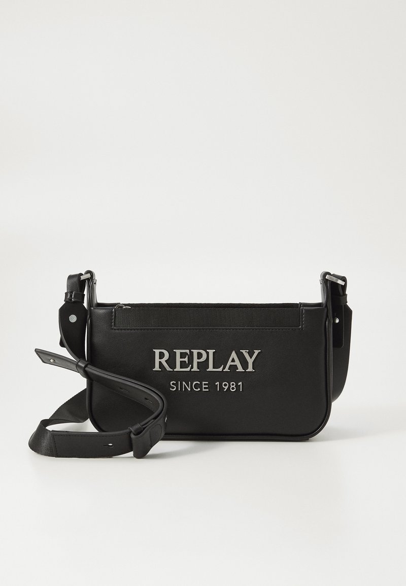 Replay JOANNA 1981 LOGO CROSSBODY - Borsa a tracolla - black/nero ...