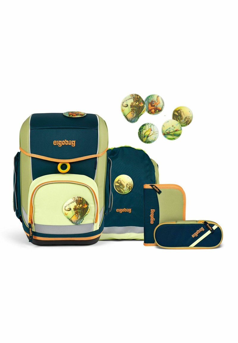 Ergobag NATURE EXPLORER EDITION CUBO SCHOOLBAG SET 5-TEILIG ...