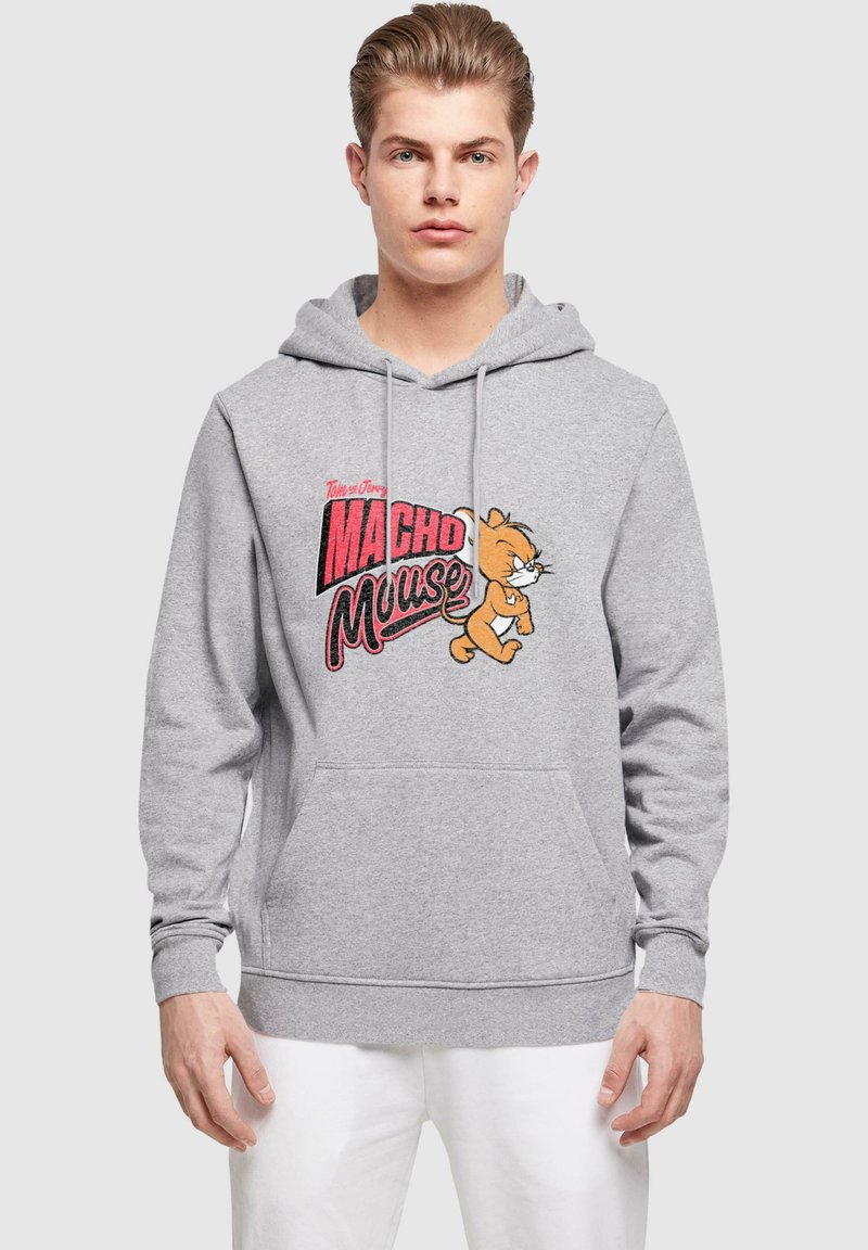 ABSOLUTE CULT TOM AND JERRY-MACHO MOUSE - Felpa con cappuccio - heather ...