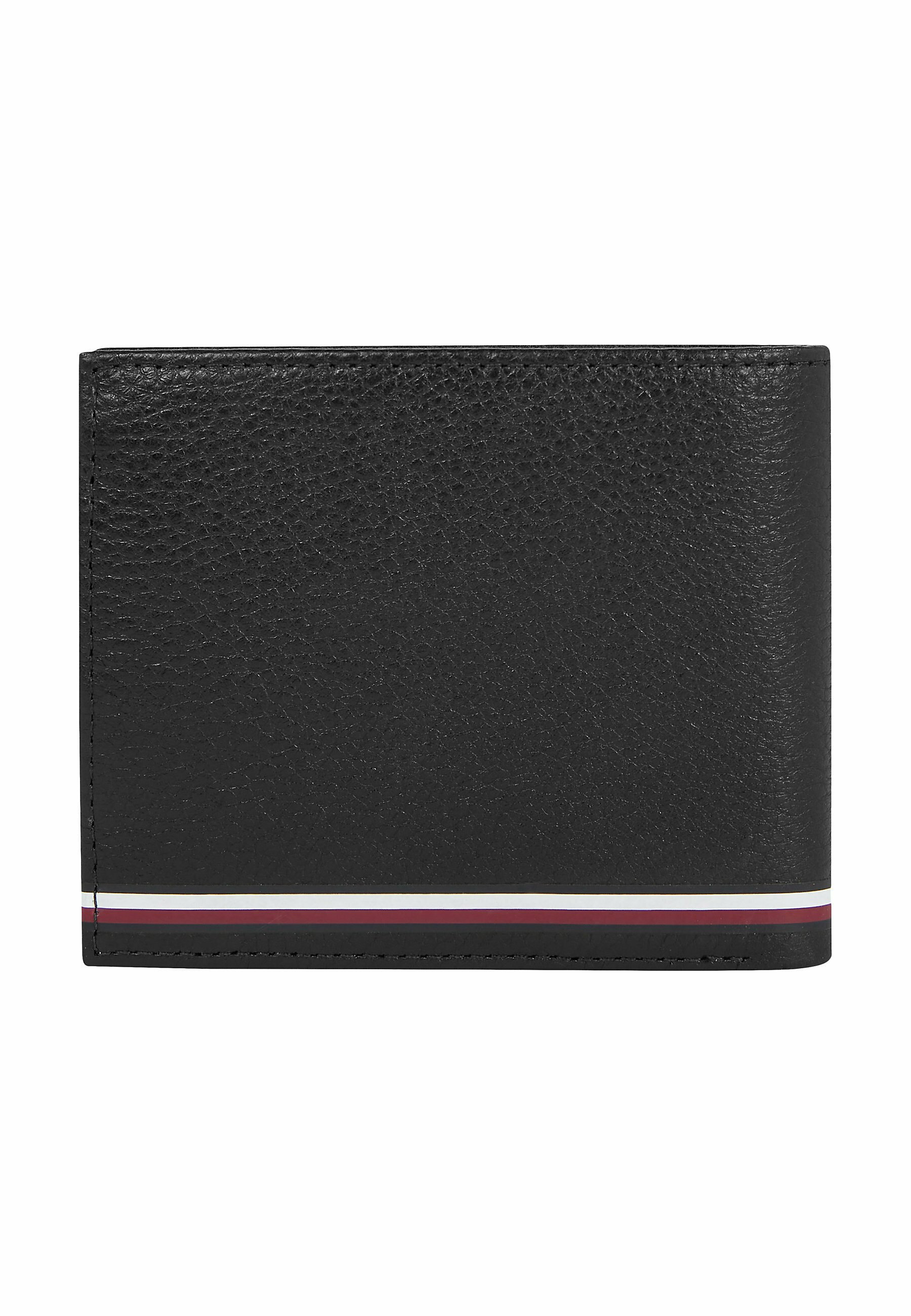 Tommy Hilfiger SIGNATURE TAPE SMALL CREDIT CARD Wallet black Zalando