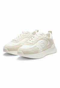 BOSS ICON_RUNN_SDNY1 - Sneaker low - natural eighteen/weiß - Zalando.at