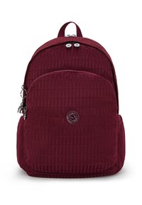 Kipling DELIA M - Tagesrucksack - maroon tile jacquard/dunkelrot ...