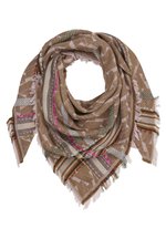 Codello JACQUARD - Foulard - braun/brown - Zalando.de