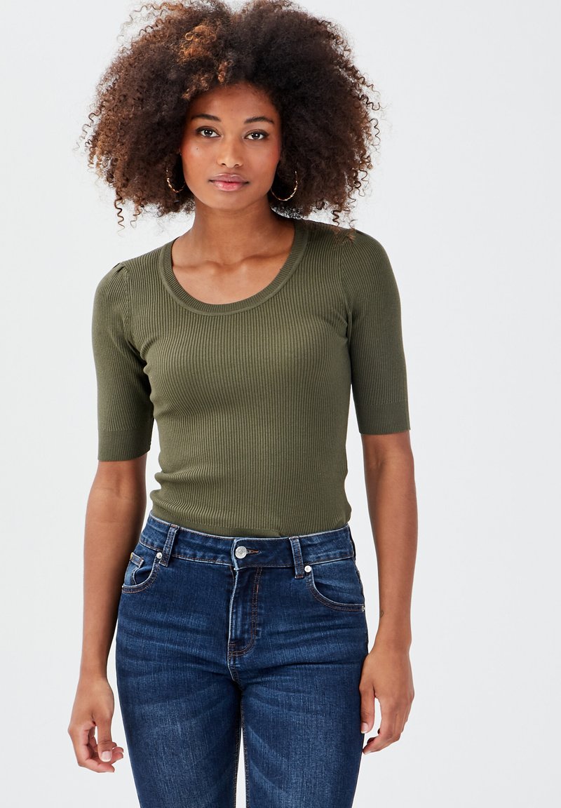 Cache Cache Jersey de punto - vert kaki/caqui - Zalando.es