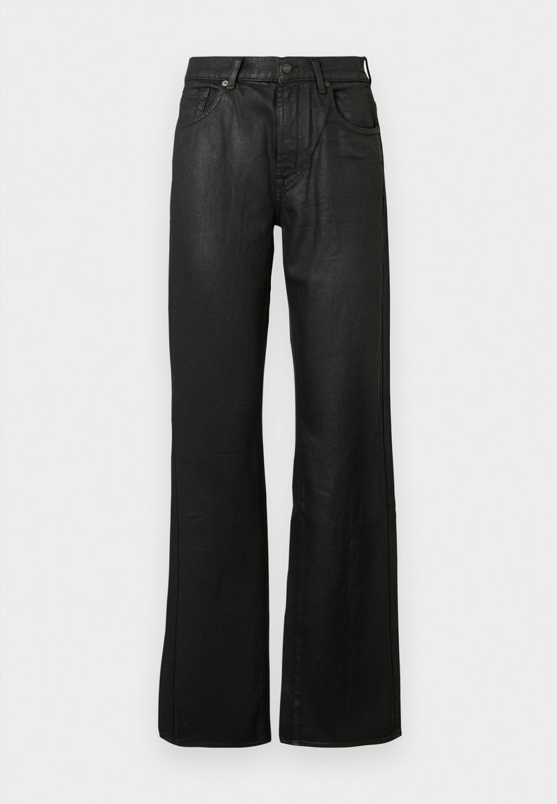 7 for all mankind TESS TROUSER COATED COMFORT - Jeans Straight Leg ...
