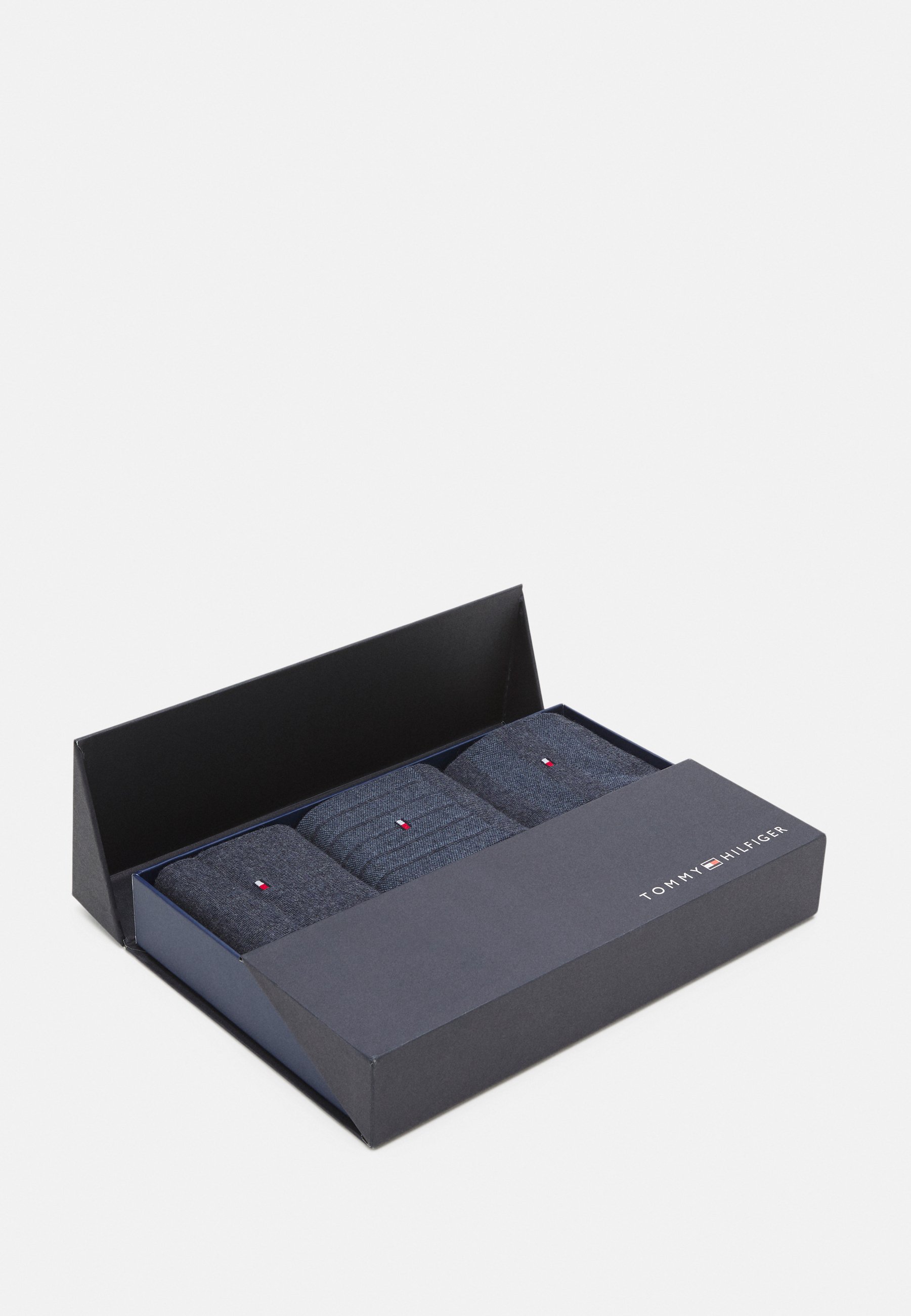Tommy Hilfiger MEN SOCK GIFTBOX BIRDEYE 5 PACK Socken jeans blau meliert Zalando