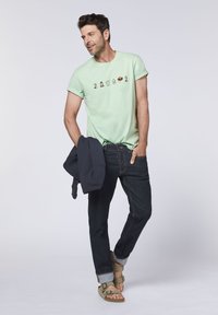 Detto Fatto IM „NATURE TO NATURE“-DESIGN - T-Shirt print - silt green ...