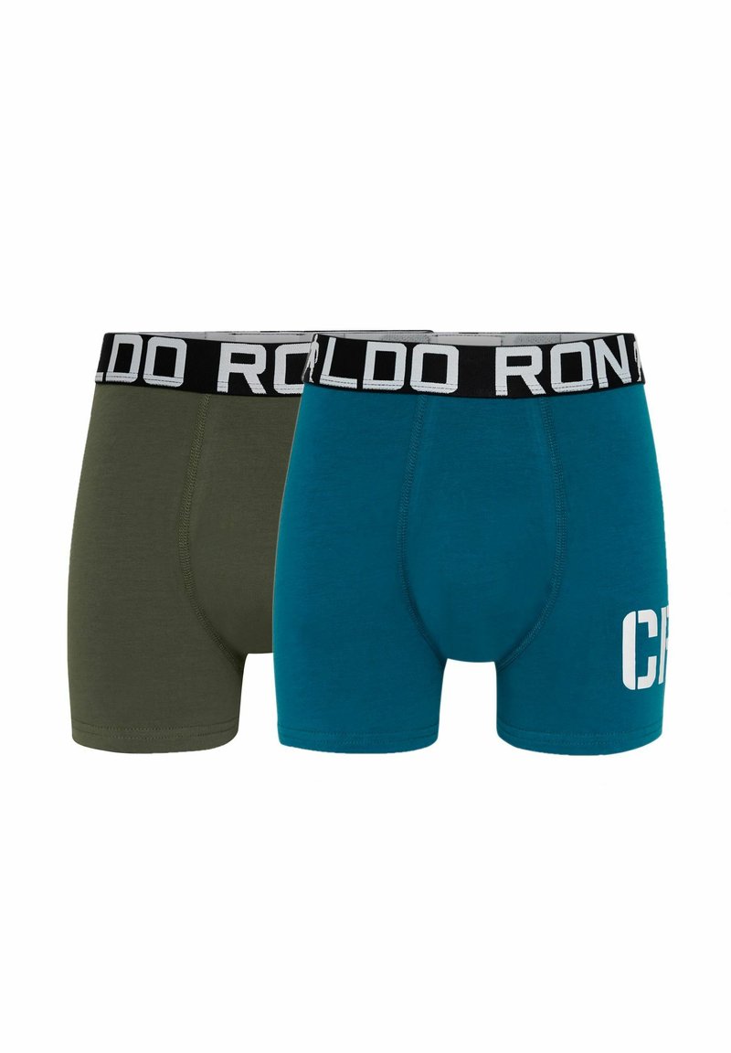 Cristiano Ronaldo CR7 2-PACK - Püksid - blue/green/valge - Zalando.ee
