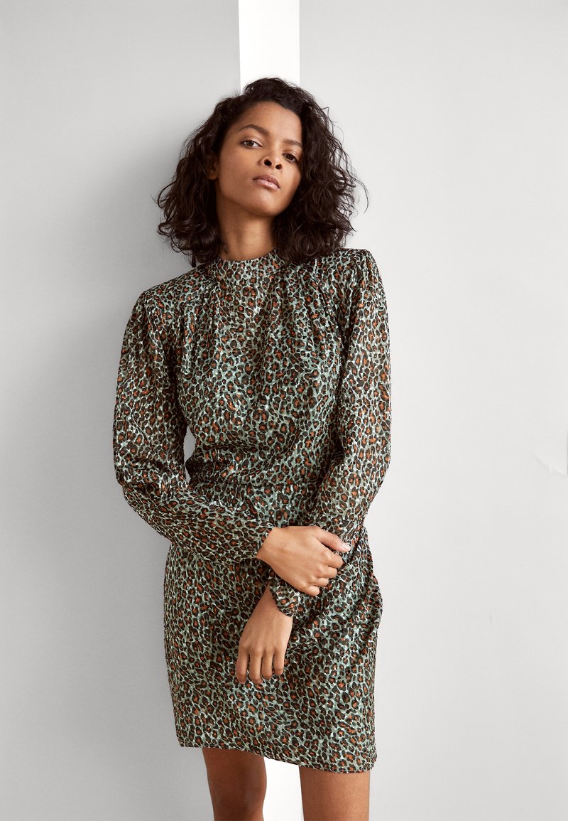 Scotch & Soda MOCK NECK MINI DRESS WITH OPEN BACK DETAIL - Shift dress ...