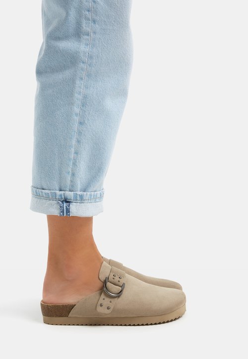 Next FOREVER COMFORT FOOTBED - Mules - khaki green/marron - ZALANDO.CH