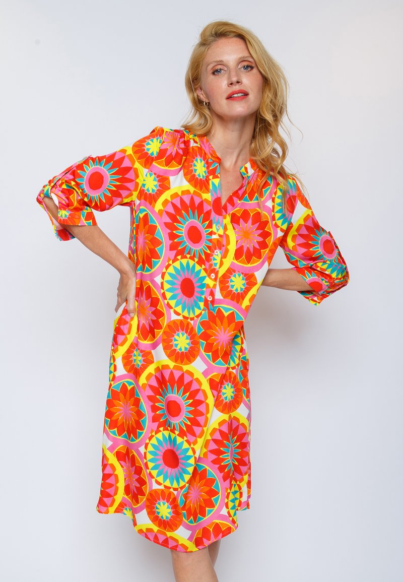 Emily van den Bergh Sukienka koszulowa/wielokolorowy - Zalando.pl