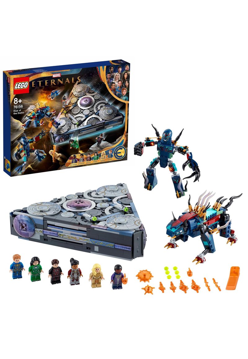 LEGO 76156 MARVEL RISE OF THE DOMO BUILDABLE TOY SPACESHIP CREATIVE ...