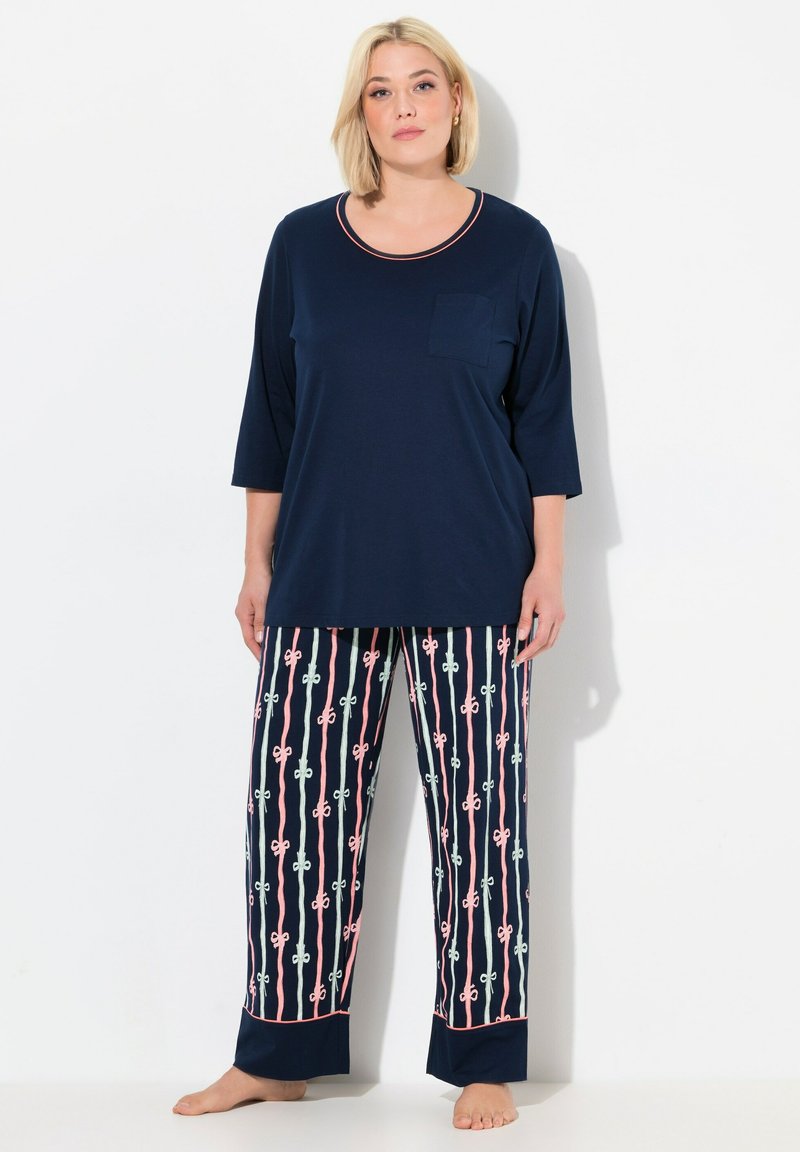 Ulla Popken SET - Pigiama - night blue/blu scuro - Zalando.it