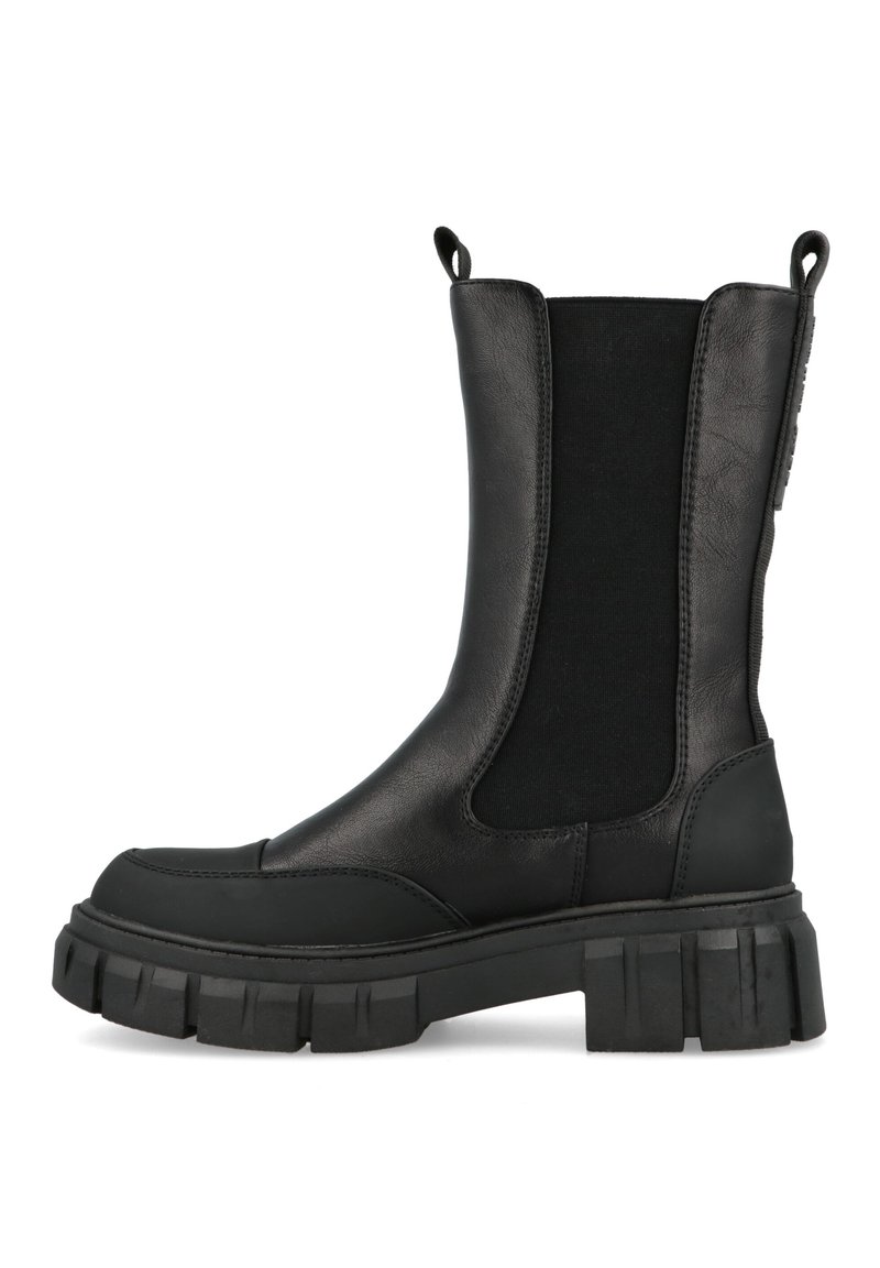 JEEP SKYLER CHELSEA ELASTIC - Botas con plataforma - nero/negro ...